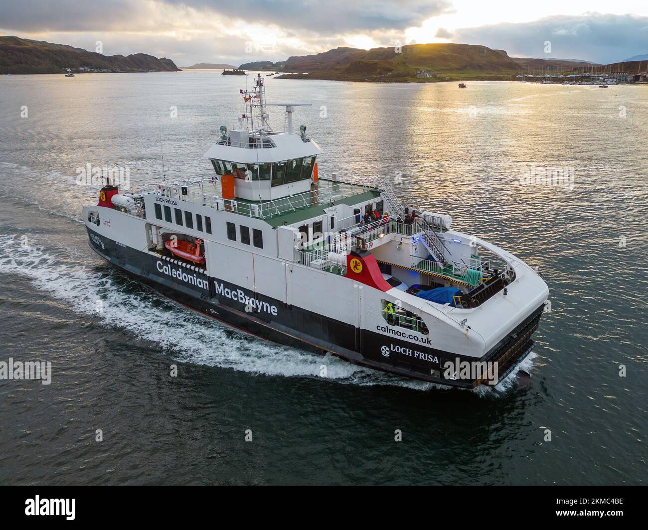 Loch Frisa is a ferry operated by Caledonian MacBrayne between Oban and ...