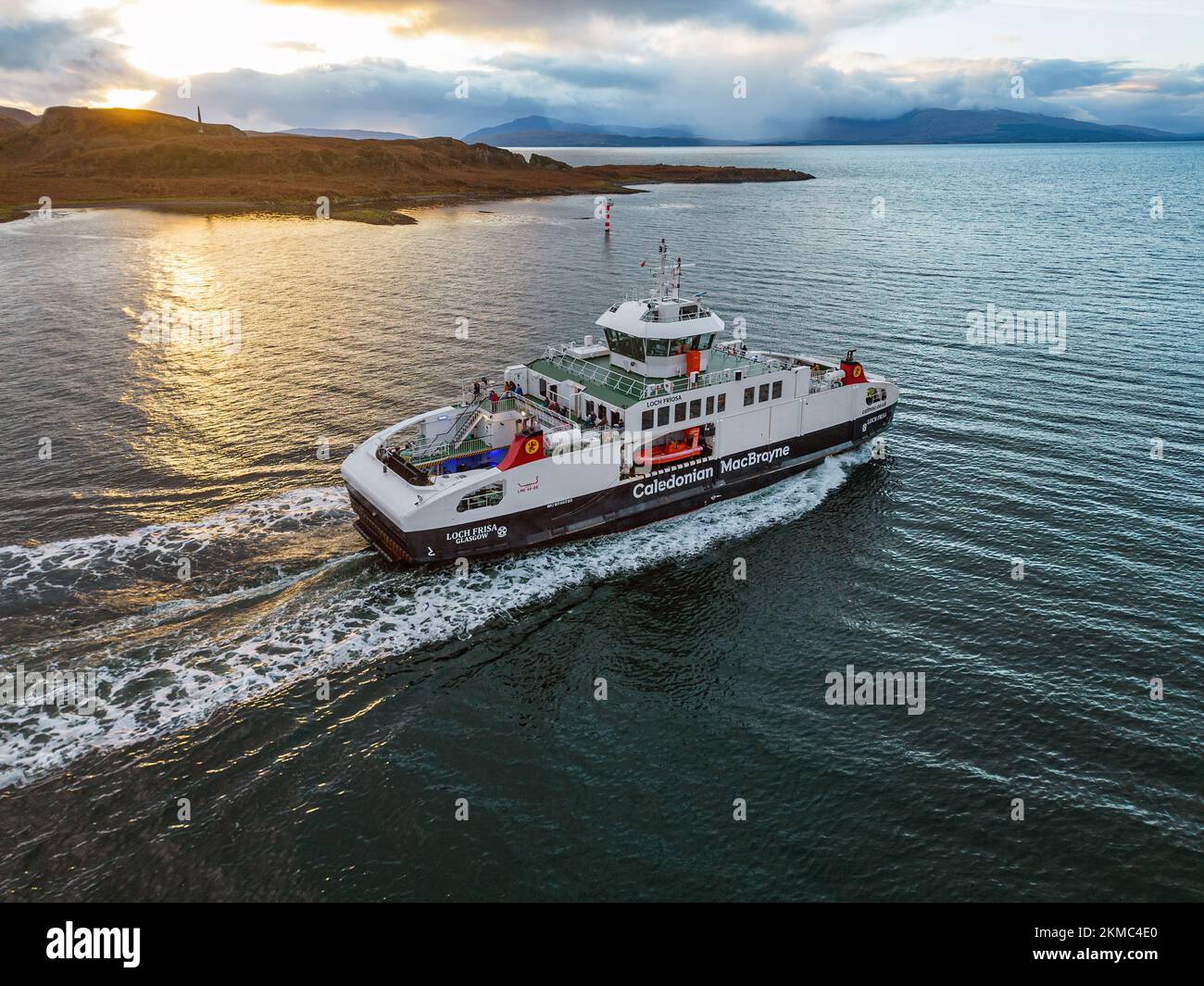 Loch Frisa is a ferry operated by Caledonian MacBrayne between Oban and ...