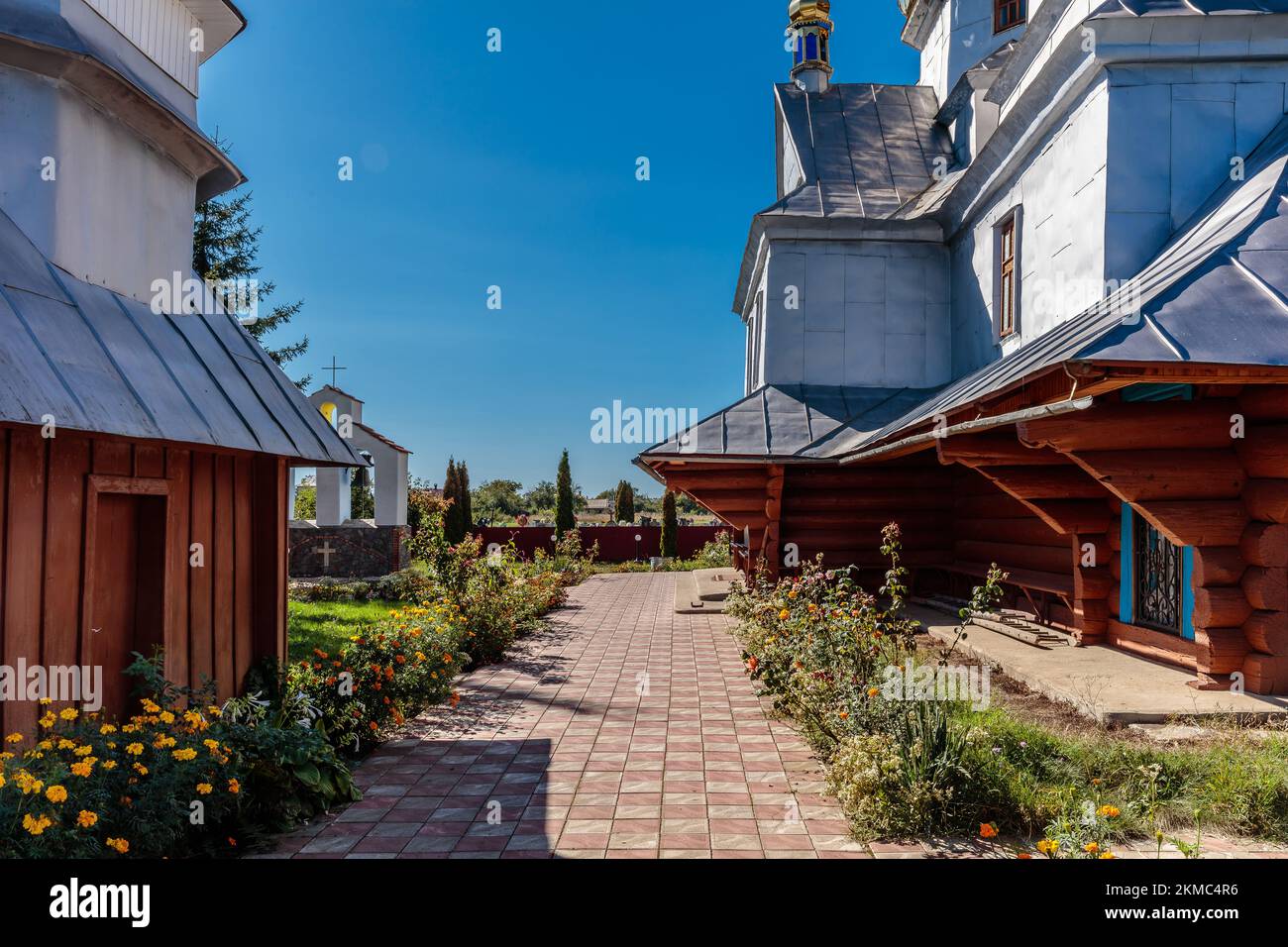 The temple of the Don Icon of the Mother of God in Tula Stock Photo - Alamy