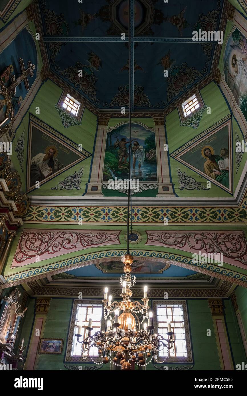 The interior part of the temple of Don Icon of the Mother of God in ...