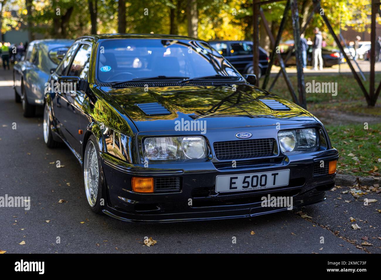 1987 Ford Sierra RS Cosworth ‘E 5OOT’ on display at the October ...