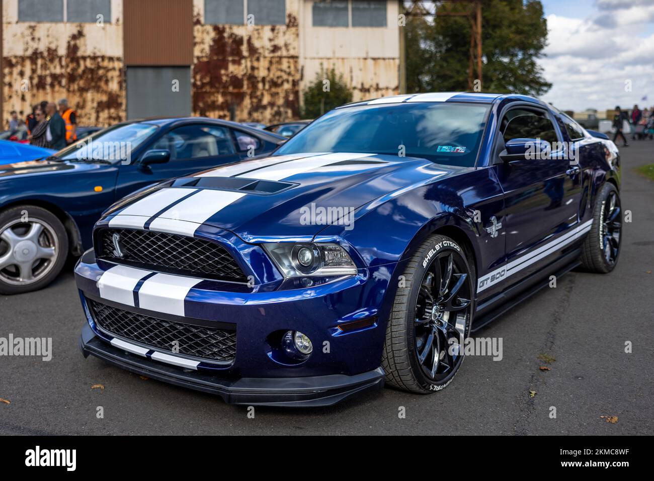 Ford Mustang Shelby GT500, on display at the October Scramble held at ...