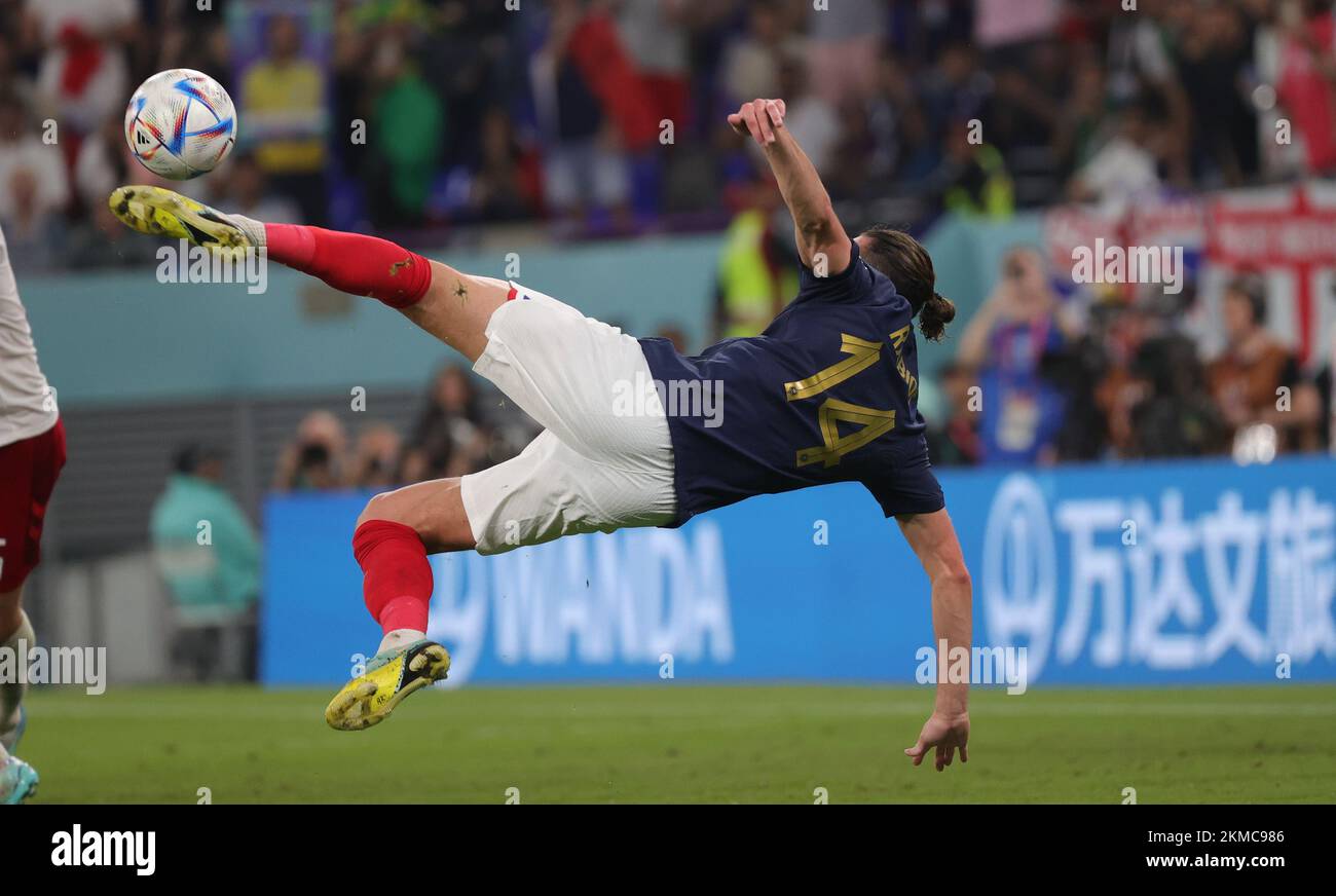 France's Adrien Rabiot pictured in action during a soccer game between ...