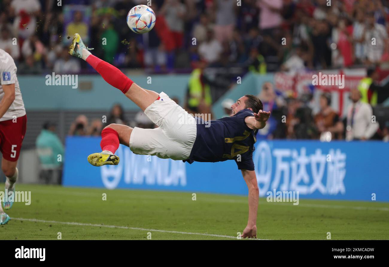 France's Adrien Rabiot pictured in action during a soccer game between ...
