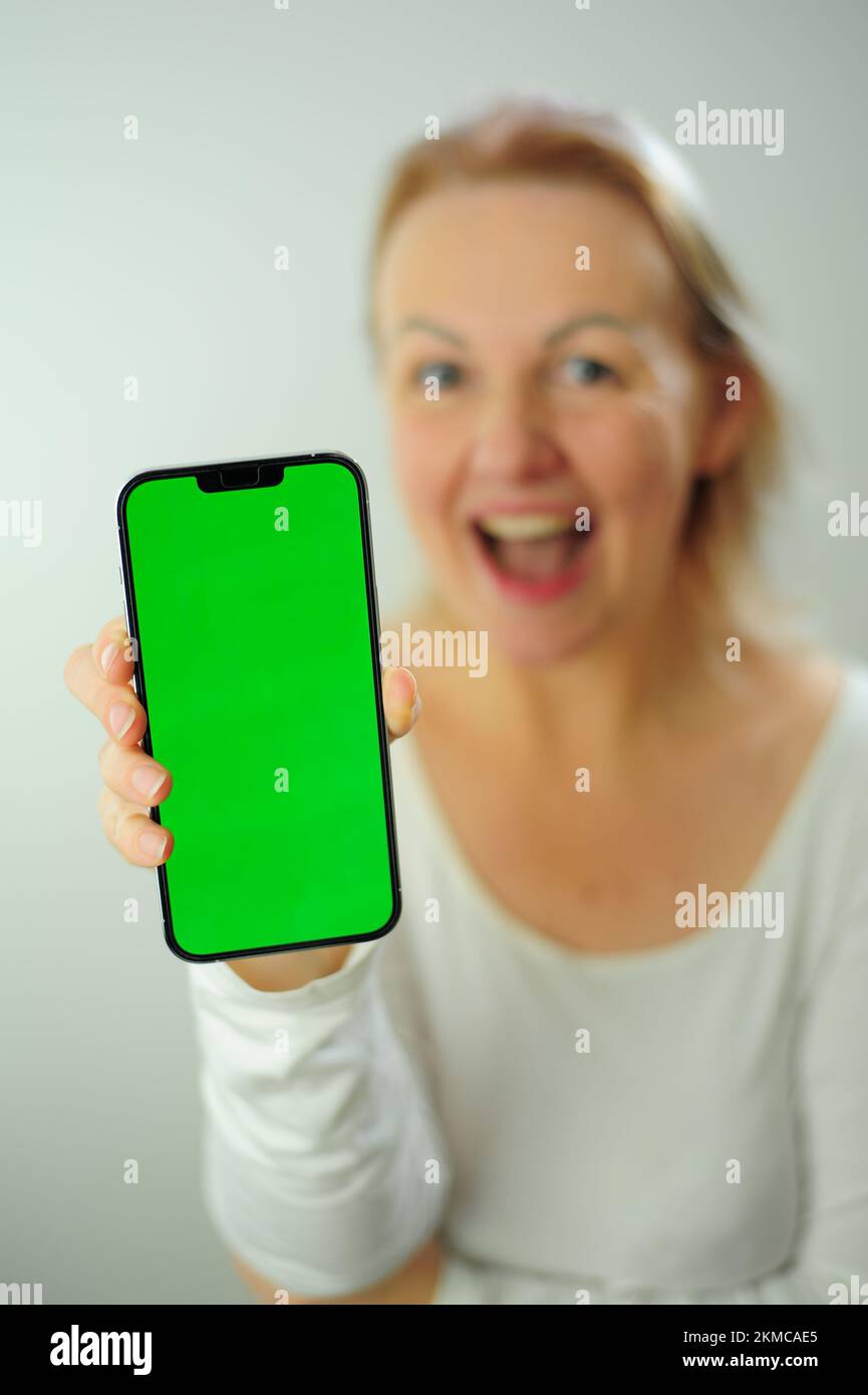 Winning to find what to look for joy happiness different emotions Chroma Key Phone green screen ...