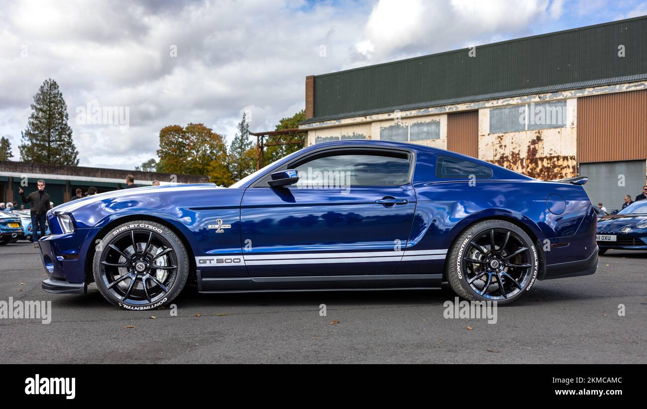 Ford Mustang Shelby GT500, on display at the October Scramble held at ...