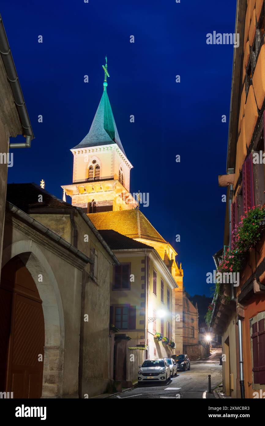 Ribeauville (Rappoltsweiler, Rappschwihr): L'église catholique Saint ...