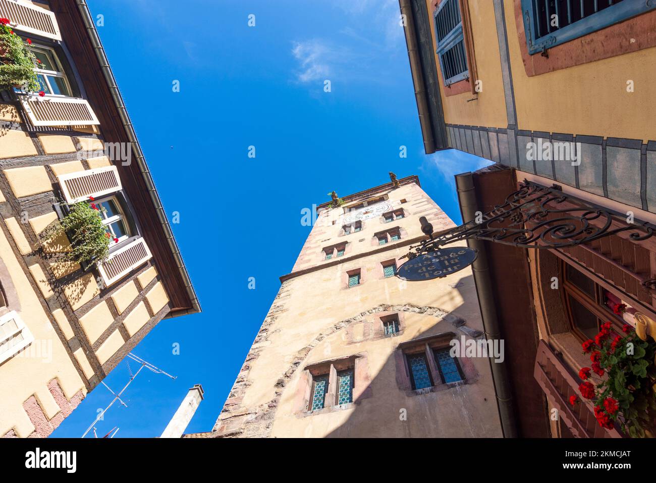 Ribeauville (Rappoltsweiler, Rappschwihr): Porte des Bouchers (butcher ...