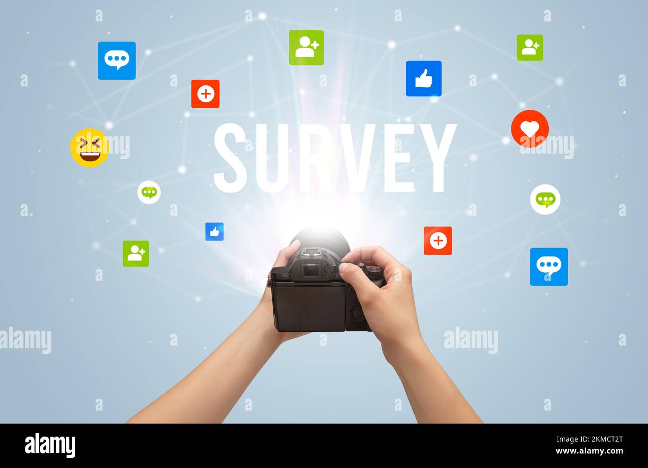 Using camera to capture social media content Stock Photo - Alamy