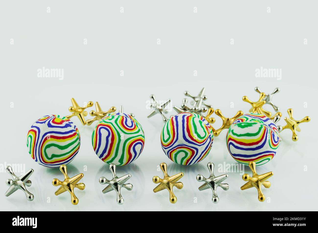 Classic toy jacks hi-res stock photography and images - Alamy