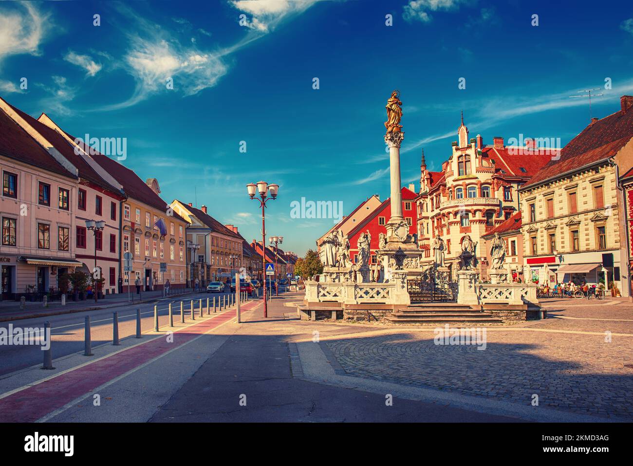 Maribor plague column hi-res stock photography and images - Alamy