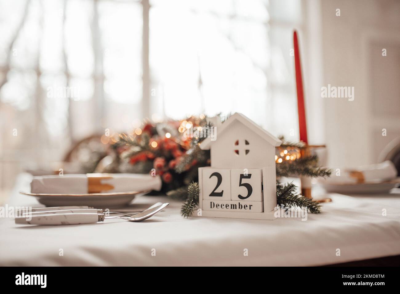 Merry christmas day 25 december eve event fairytale vibes. Sparkling ...