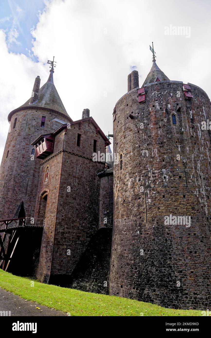 Castell Coch or Castle Coch - The Red Castle, Tongwynlais, Cardiff ...