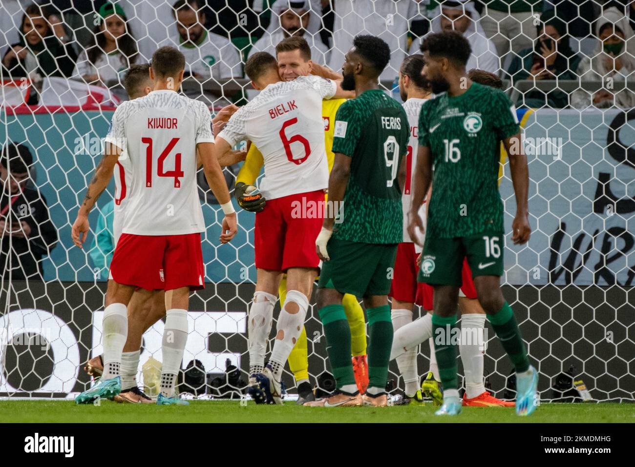 Wojciech Szczesny of Poland defends a penalty kick during the FIFA ...