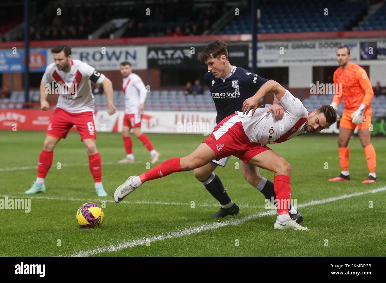26th November 2022; Dens Park, Dundee, Scotland: Scottish Cup Football ...