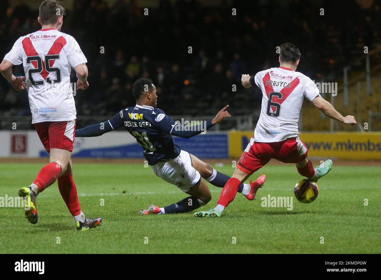 26th November 2022; Dens Park, Dundee, Scotland: Scottish Cup Football ...