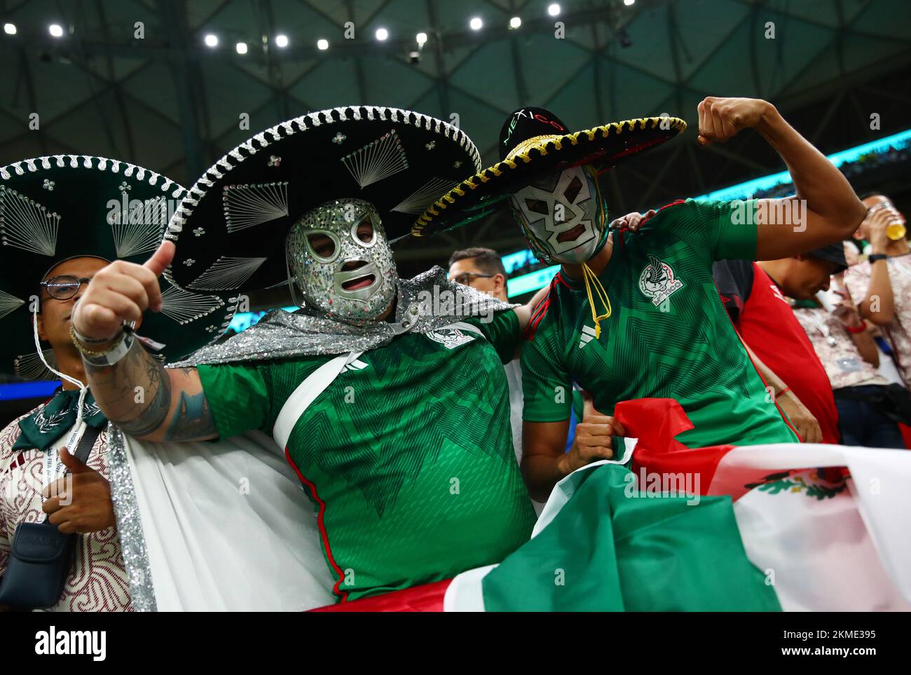 Lusail, Qatar. 26th Nov, 2022. Soccer, World Cup, Argentina - Mexico ...