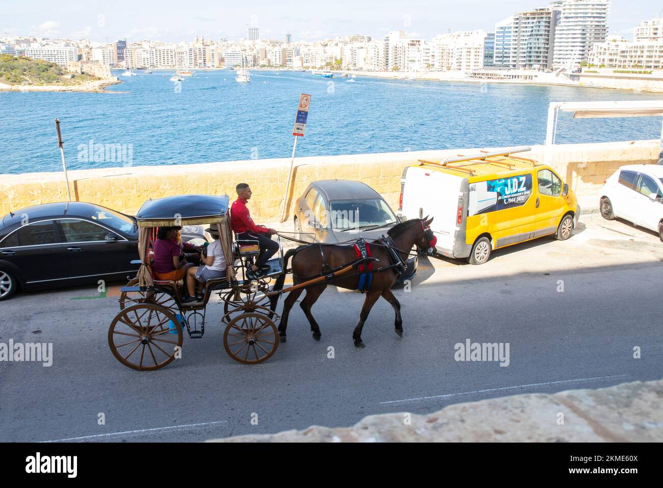 Malta's capital Valletta is a fortified city located on a hilly ...