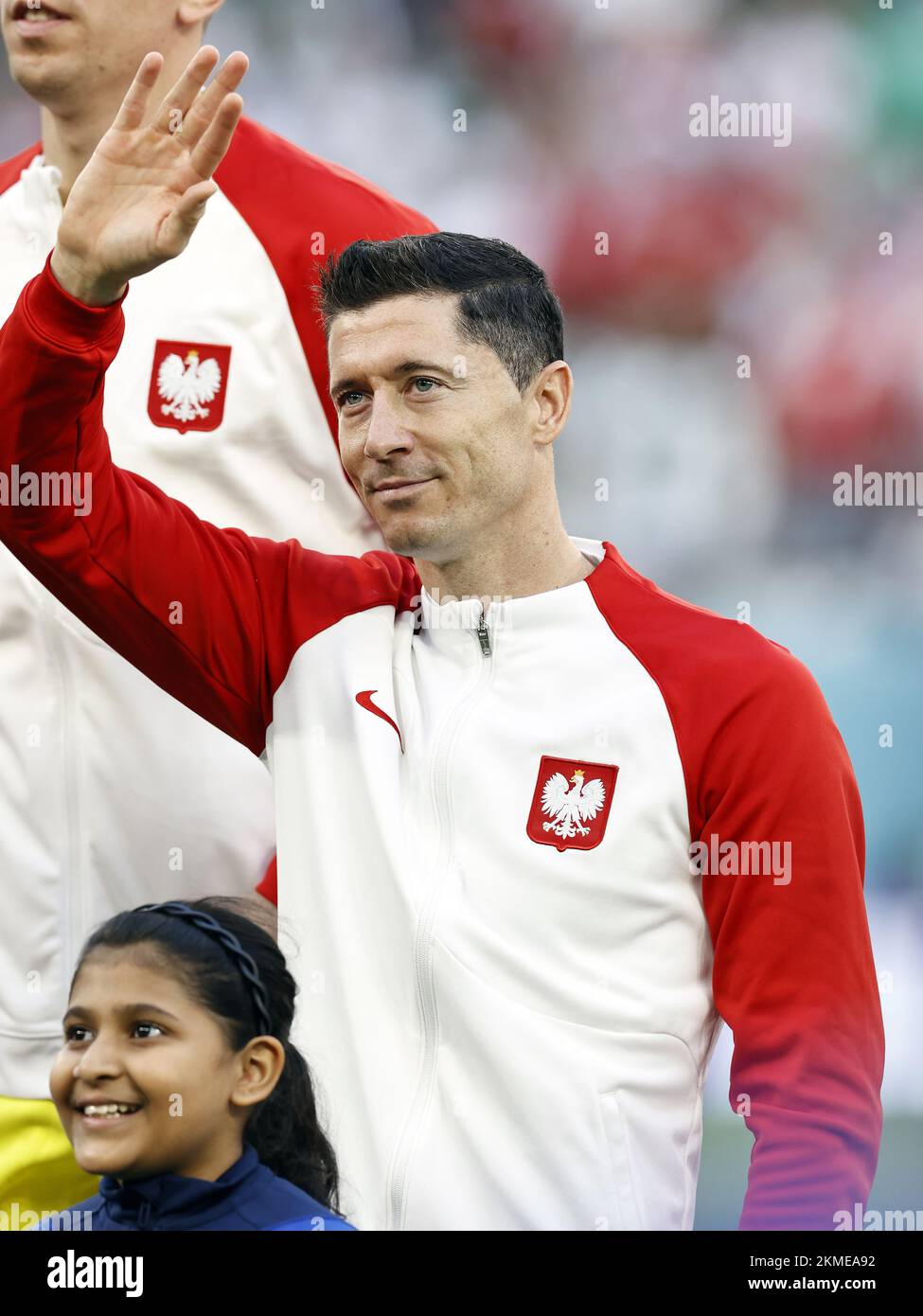 DOHA - Robert Lewandowski of Poland during the FIFA World Cup Qatar ...