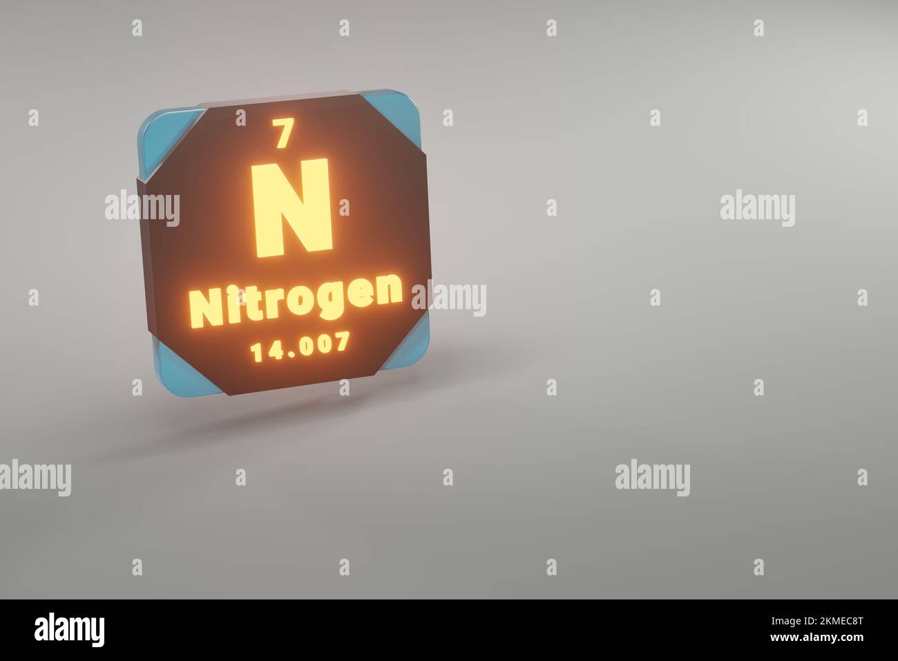 Beautiful abstract illustrations Standing black and fire Nitrogen N 7 ...