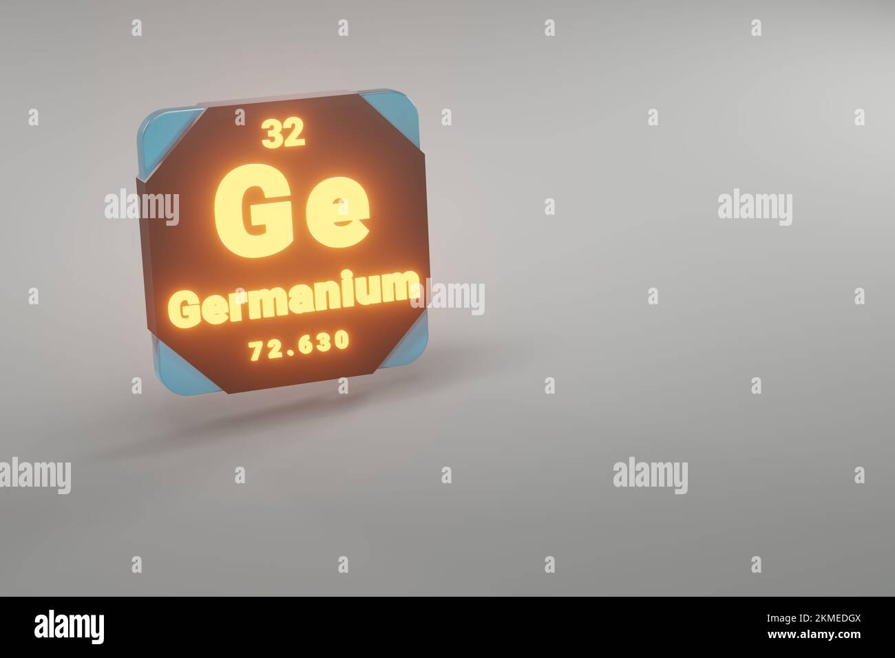 Germanium Atom 3d Model