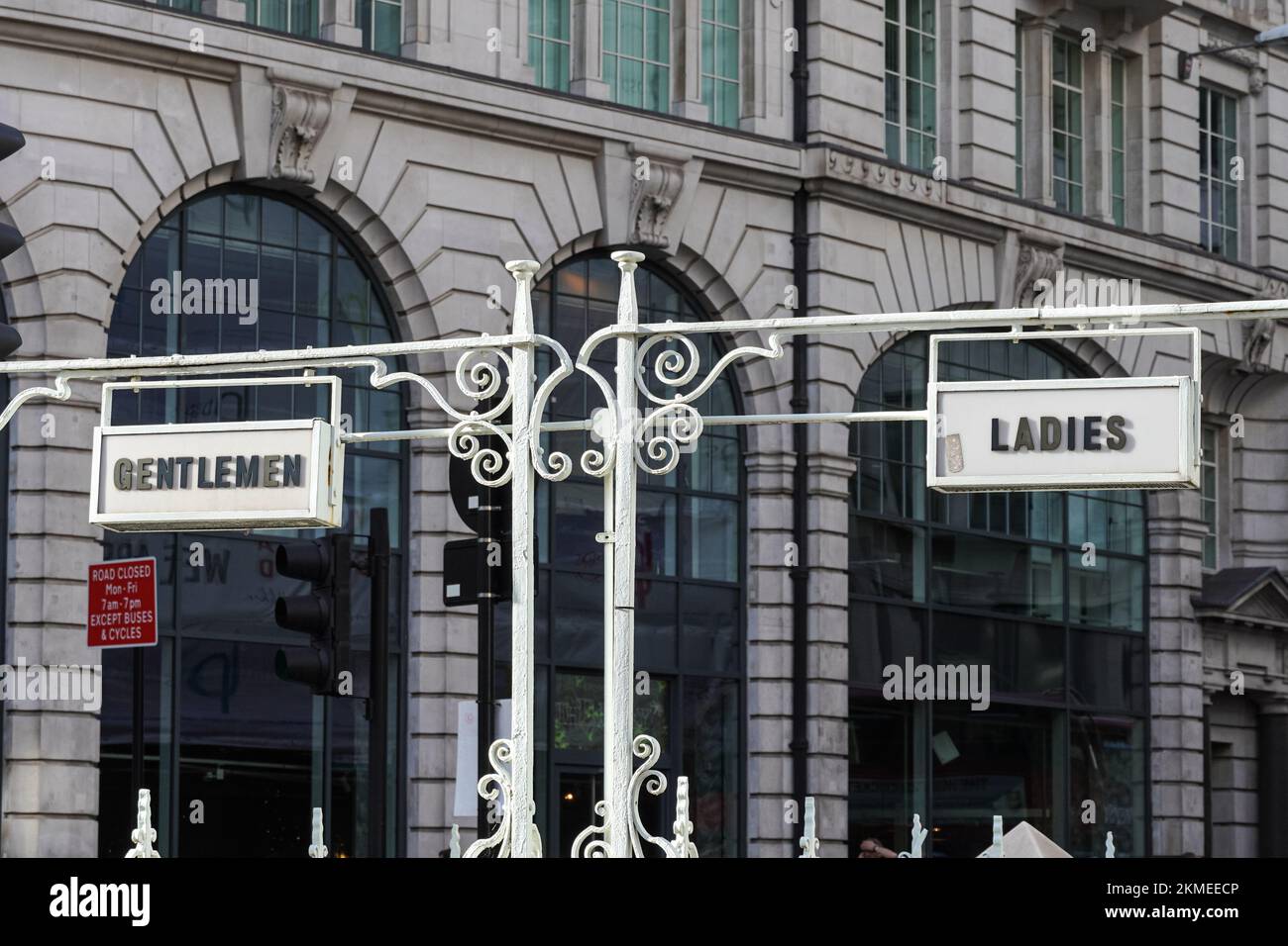 Eastcheap public toilets in the city of London, England United Kingdom ...