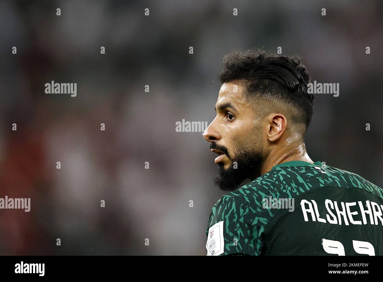 DOHA - Saleh Al Shehri of Saudi Arabia during the FIFA World Cup Qatar ...