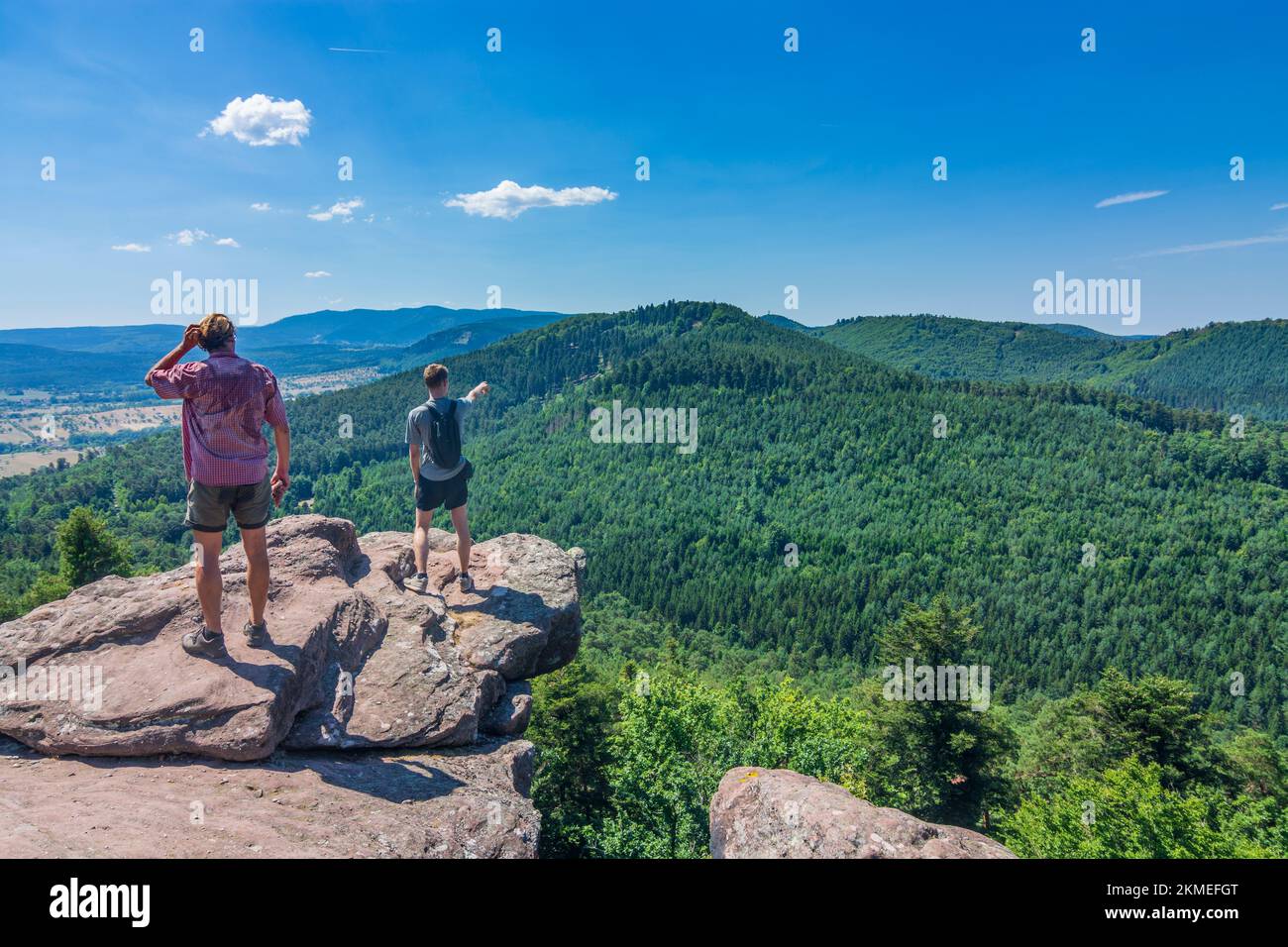 Rock rocher j l huck in alsace elsass hi-res stock photography and ...