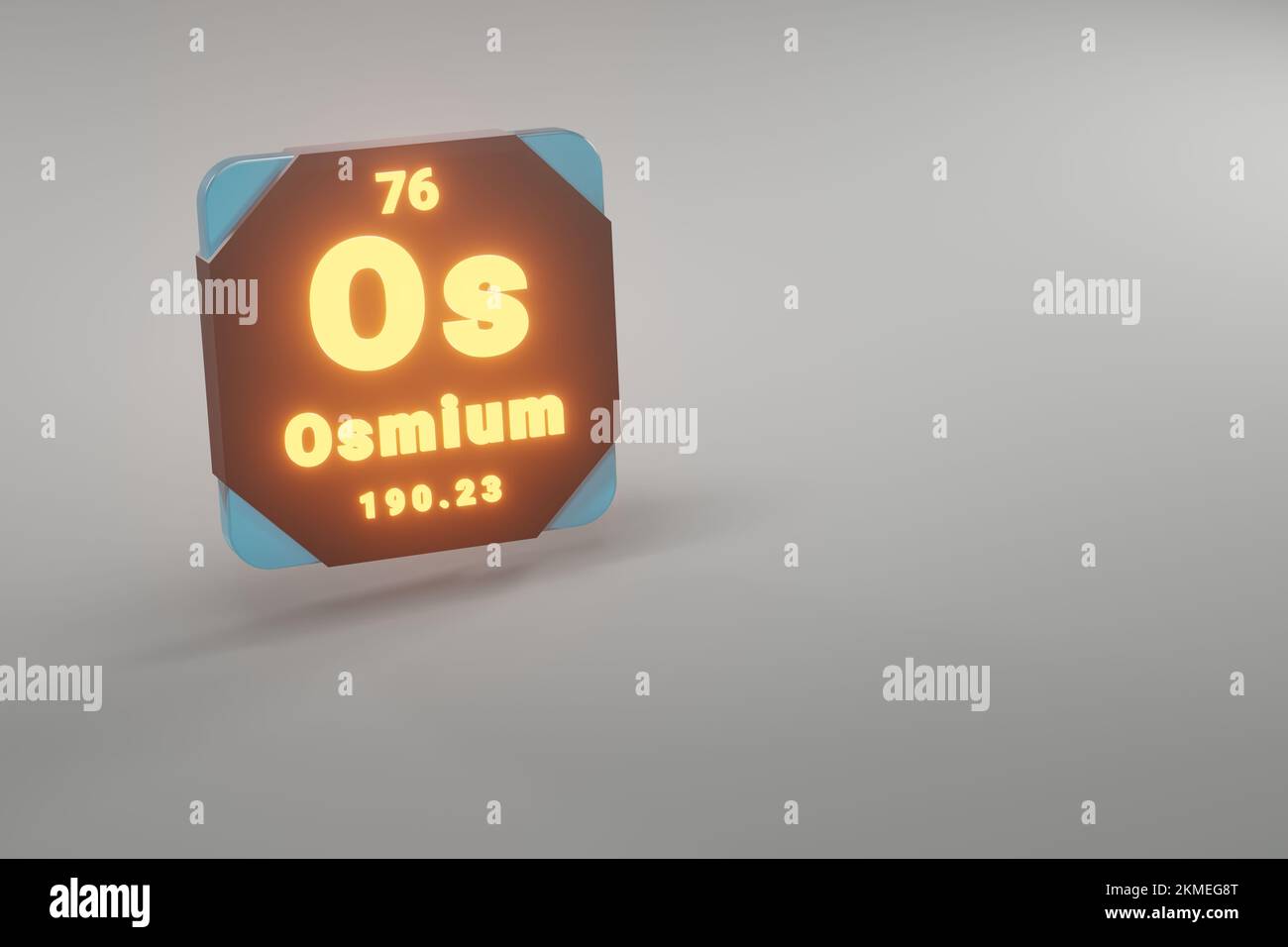 Beautiful abstract illustrations Standing black and fire Osmium element ...