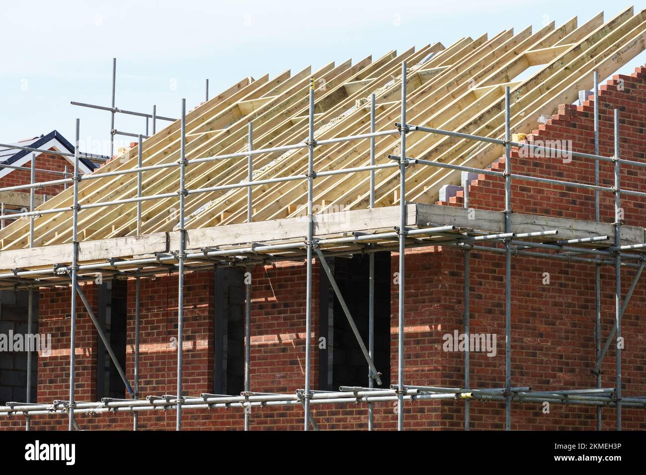 Construction house rafters hi-res stock photography and images - Alamy