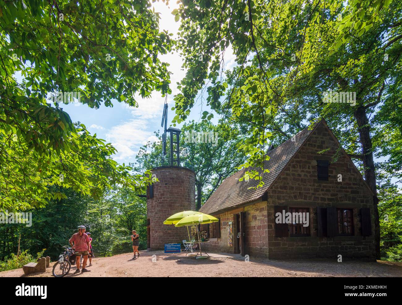 Saverne semaphore tower by claude chappe in alsace elsass hi-res stock ...