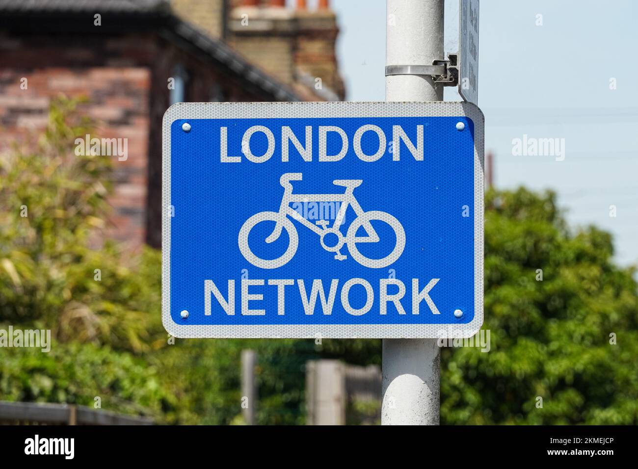 London cycle network sign, London England United Kingdom UK Stock Photo ...