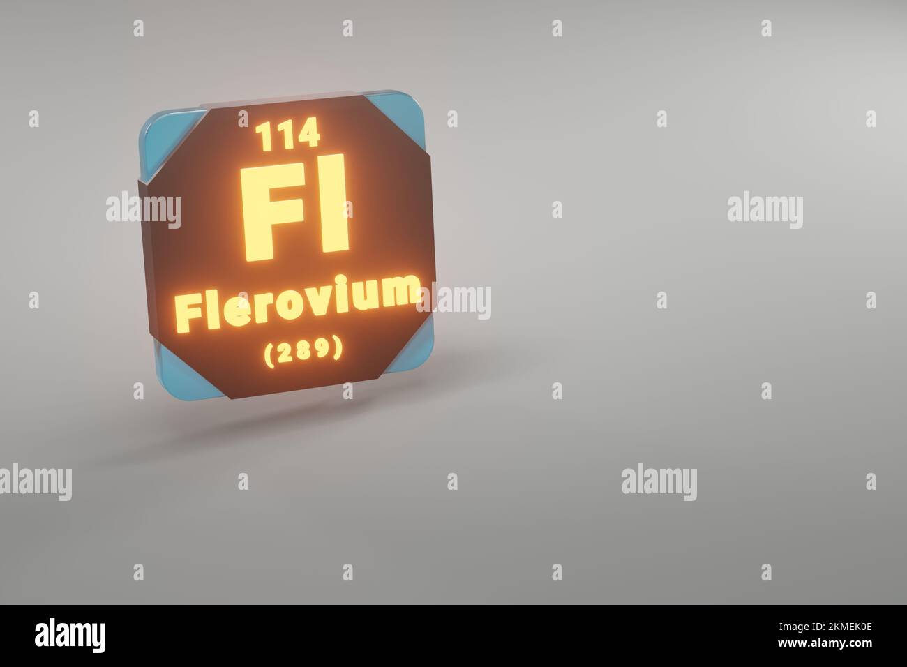 Beautiful abstract illustrations Standing black and fire Flerovium ...