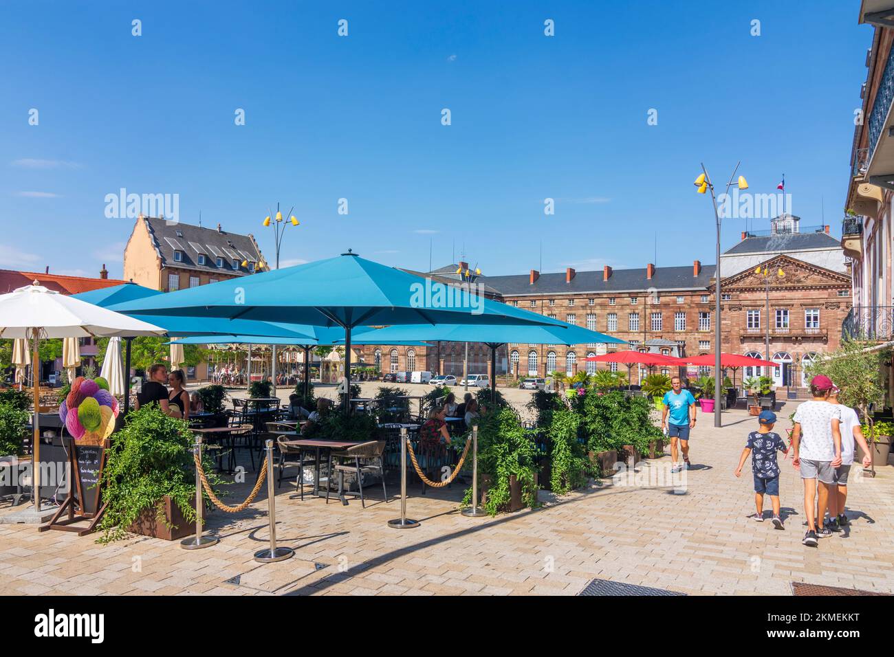 Saverne [Zabern, Zawere): Château des Rohan Castle in Alsace (Elsass ...