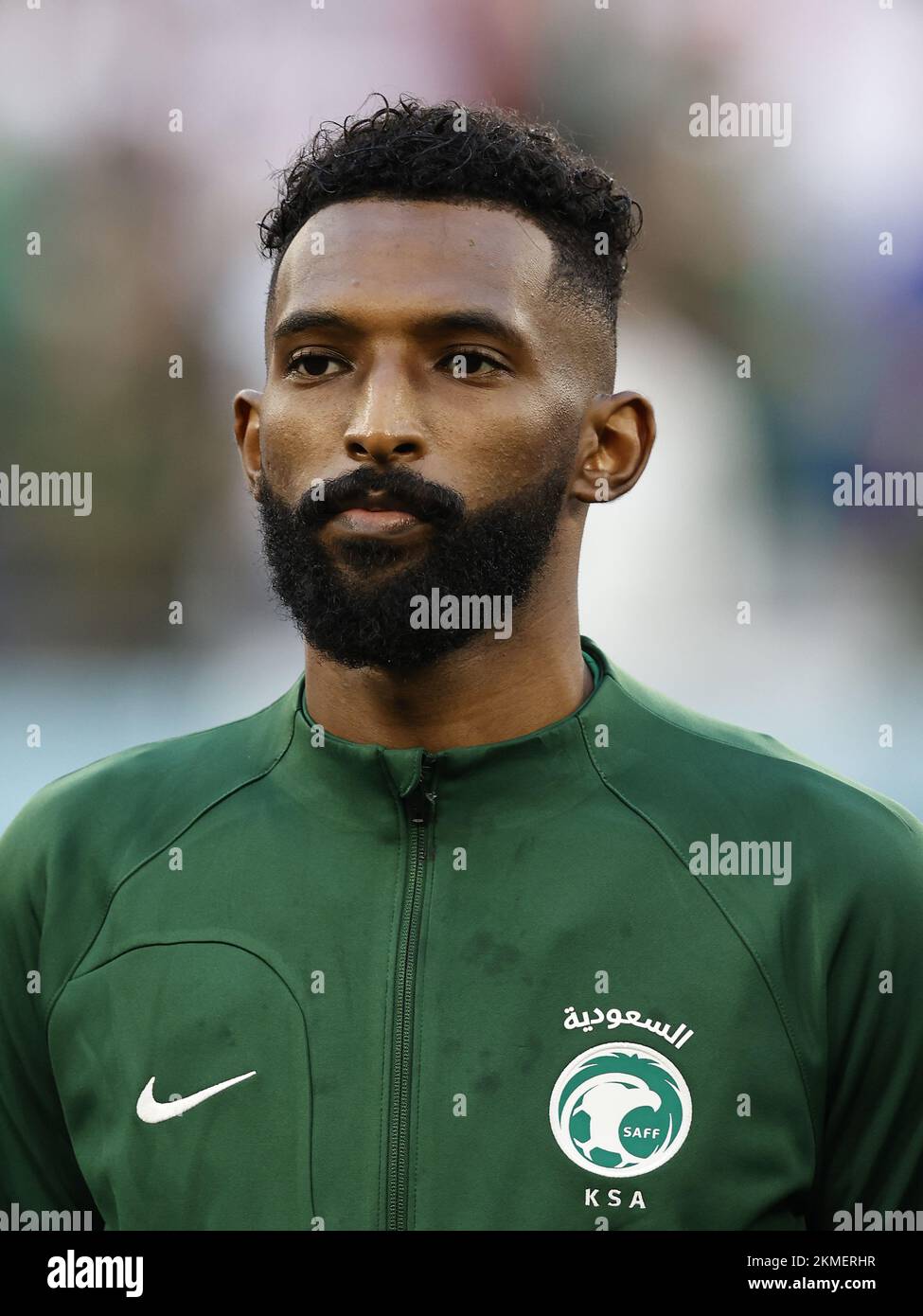 DOHA - Firas Al Buraikan of Saudi Arabia during the FIFA World Cup ...