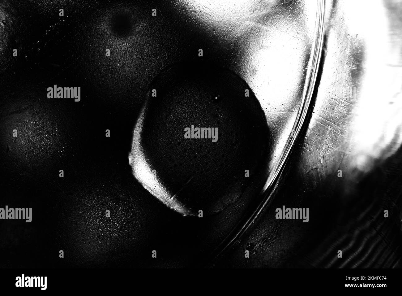 Abstract colorful backdrop with oil drops and waves on water surface ...