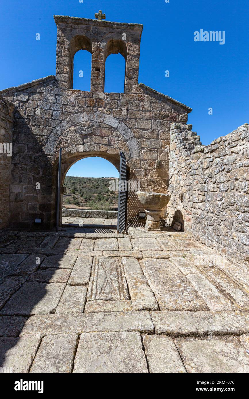 Ruins of the Santa Maria do Castelo Church, Castelo Mendo, Historic ...