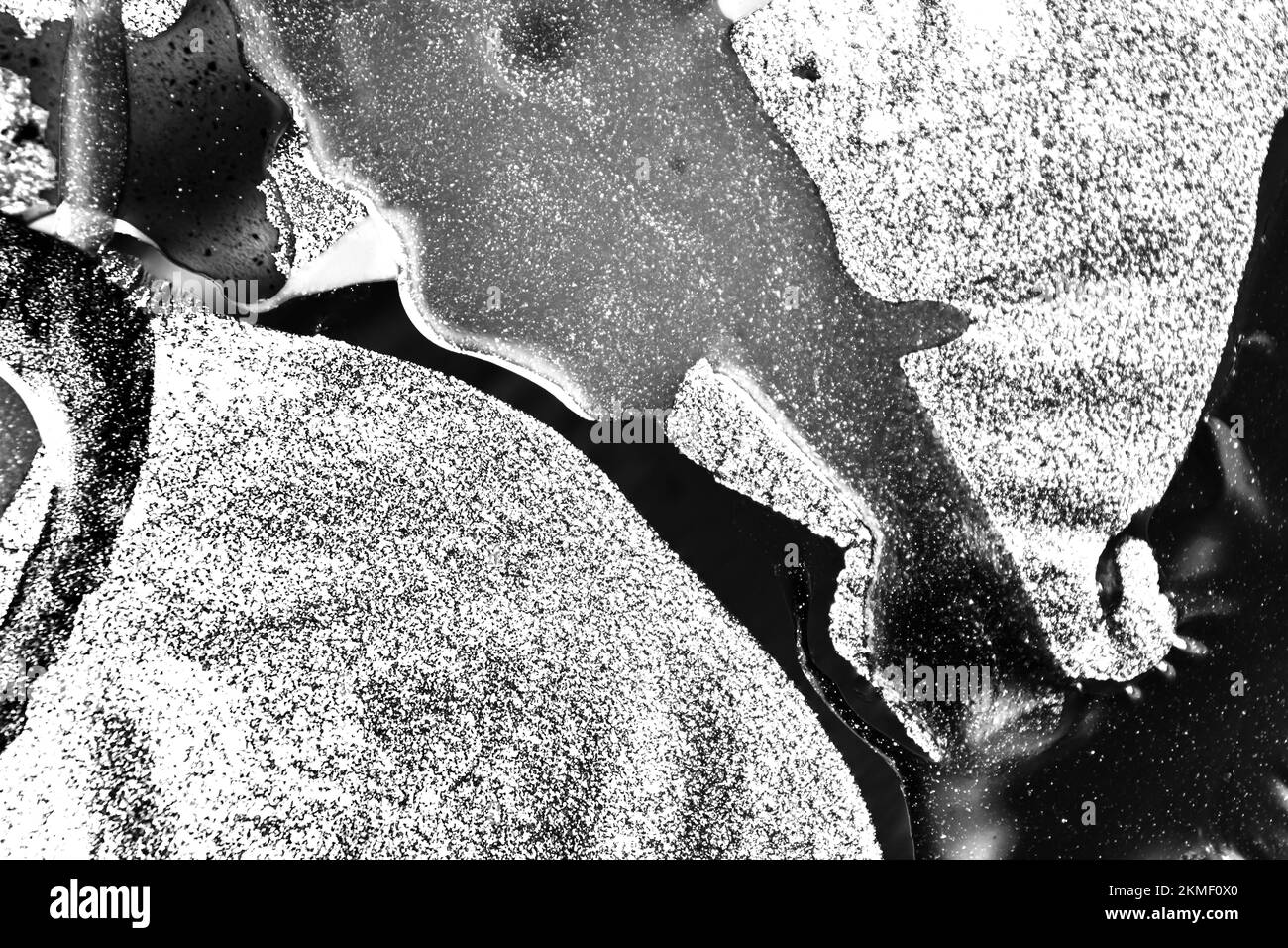 Abstract colorful backdrop with oil drops and waves on water surface ...