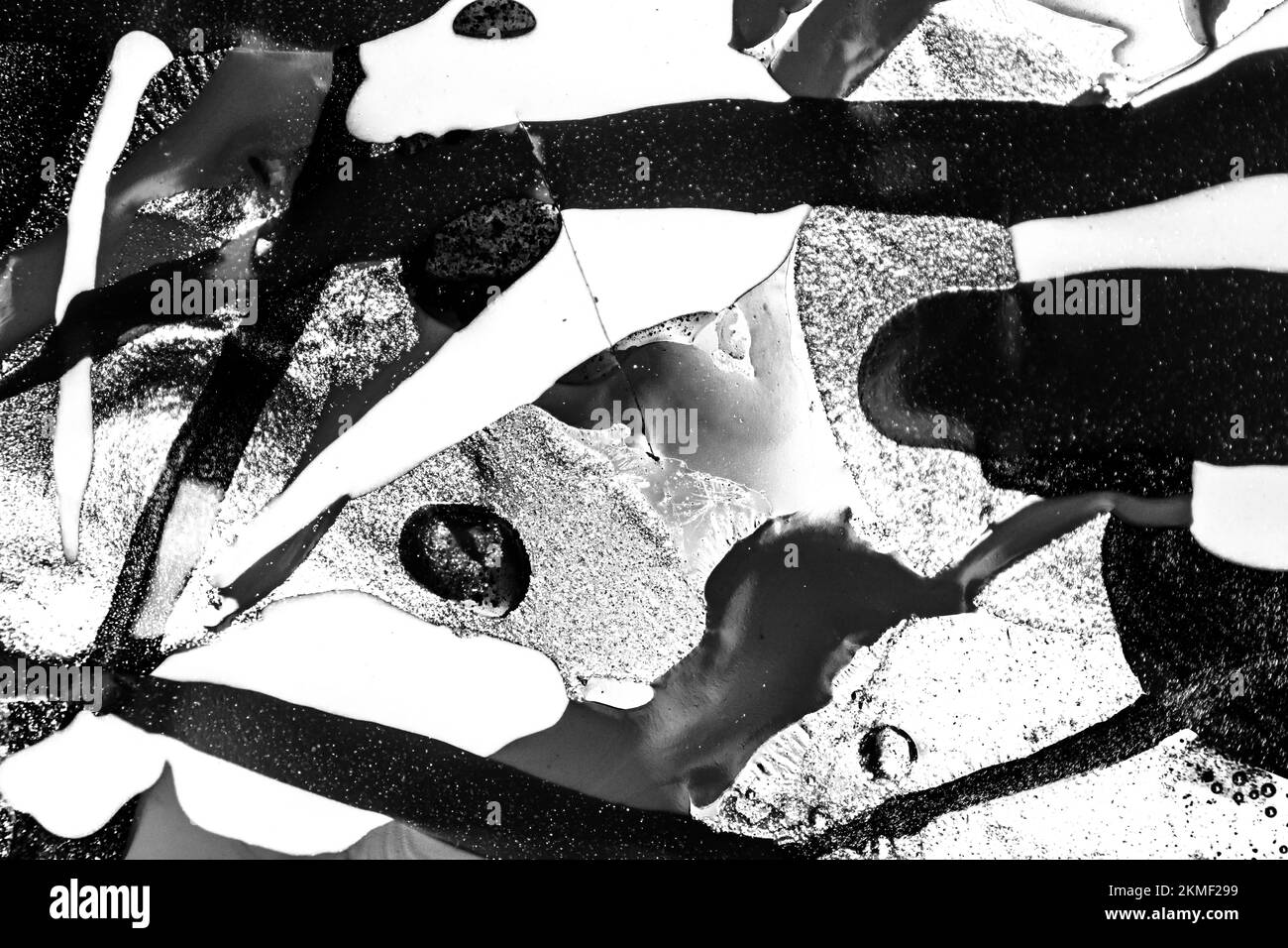 Abstract colorful backdrop with oil drops and waves on water surface ...