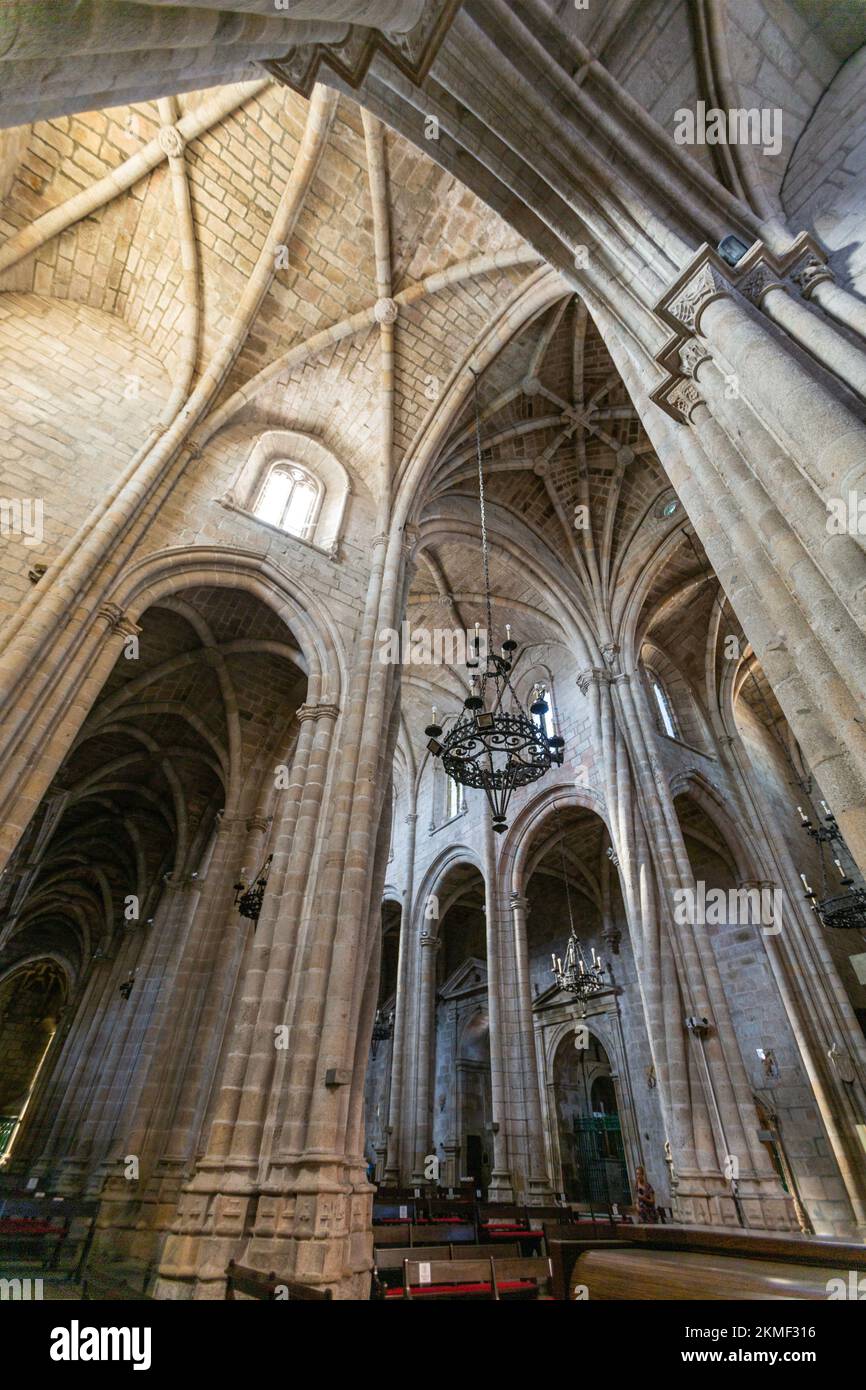 Guarda Cathedral, Guarda, Portugal Stock Photo - Alamy