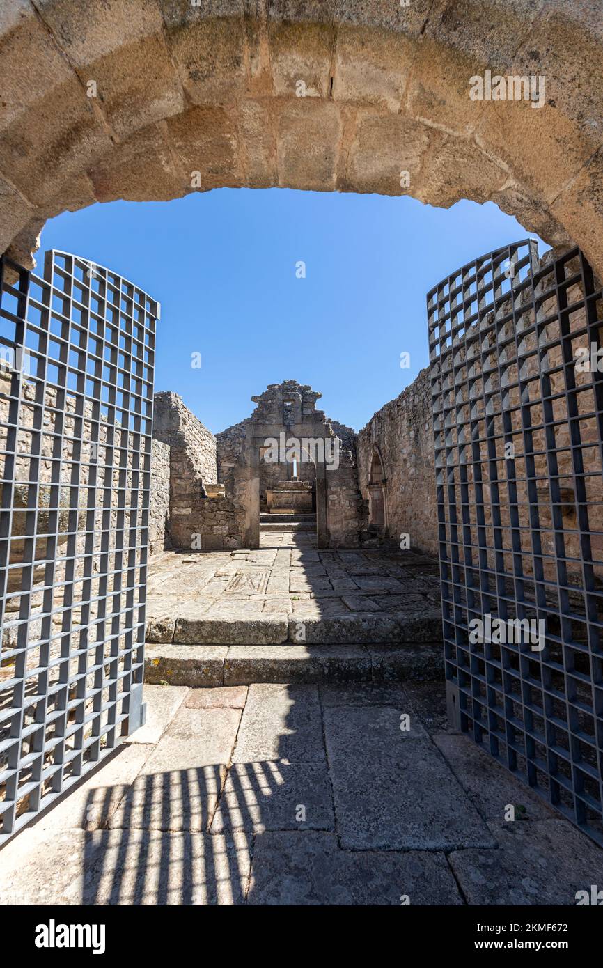 Ruins of the Santa Maria do Castelo Church, Castelo Mendo, Historic ...