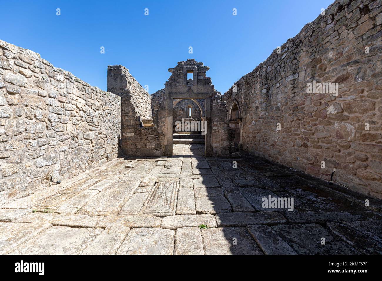 Ruins of the Santa Maria do Castelo Church, Castelo Mendo, Historic ...