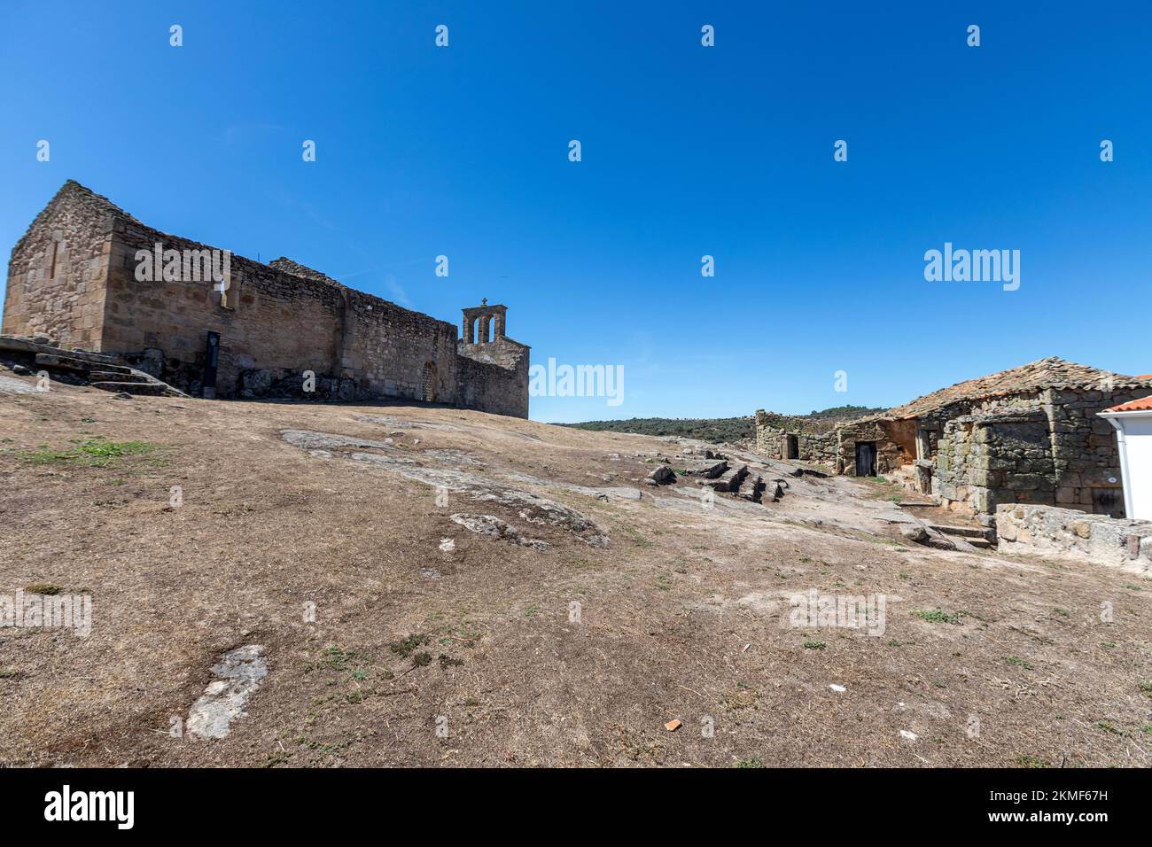 Ruins of the Santa Maria do Castelo Church, Castelo Mendo, Historic ...