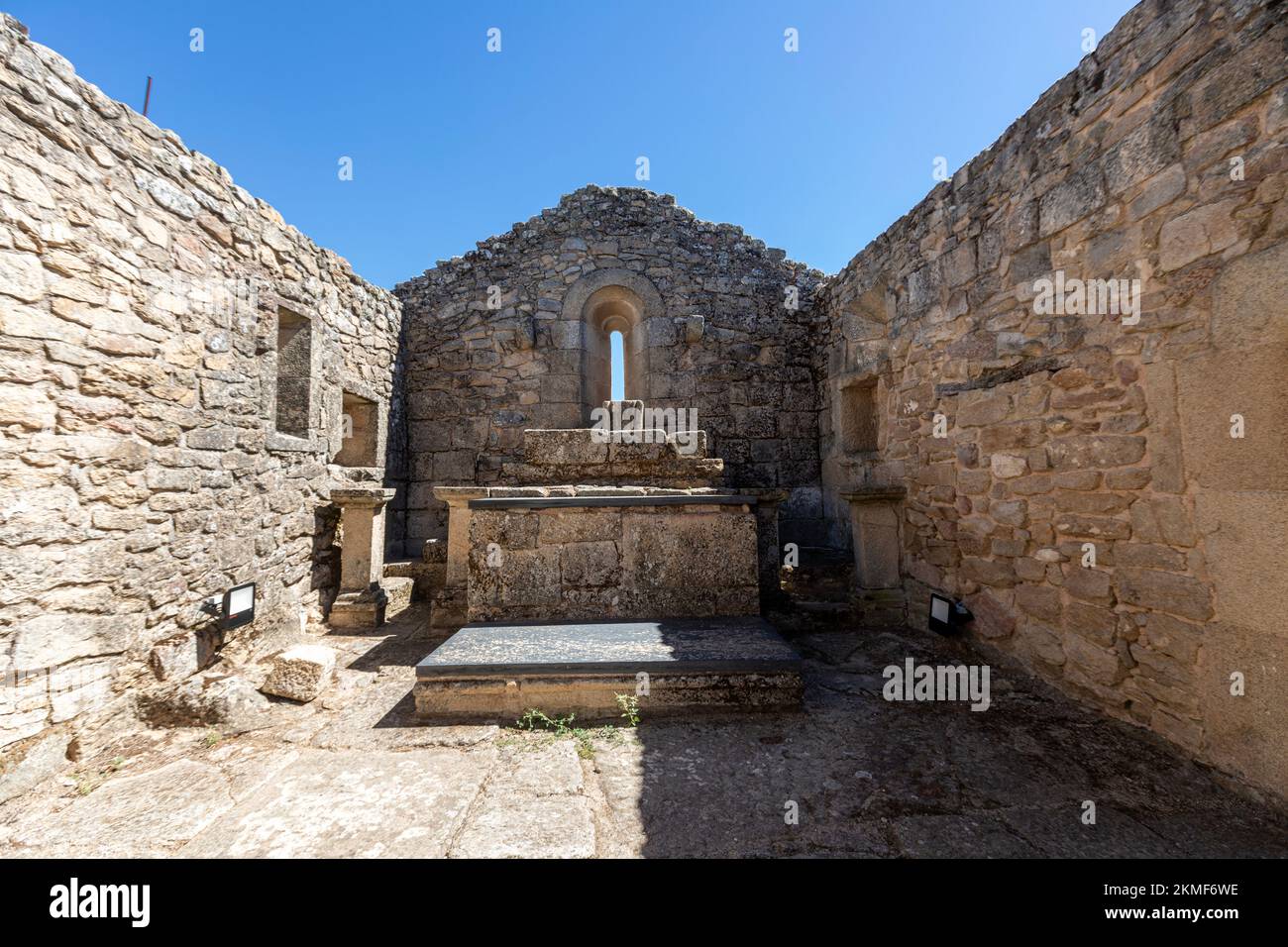 Ruins of the Santa Maria do Castelo Church, Castelo Mendo, Historic ...