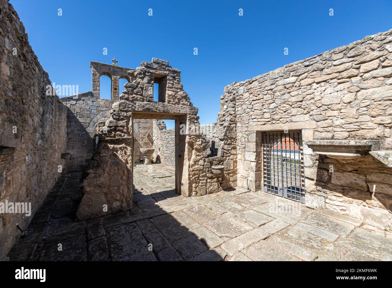 Ruins of the Santa Maria do Castelo Church, Castelo Mendo, Historic ...