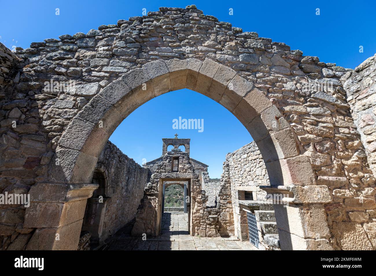 Ruins of the Santa Maria do Castelo Church, Castelo Mendo, Historic ...