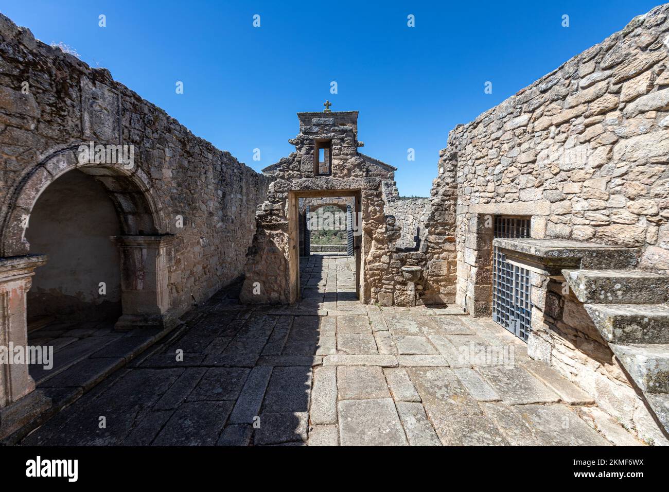 Ruins of the Santa Maria do Castelo Church, Castelo Mendo, Historic ...