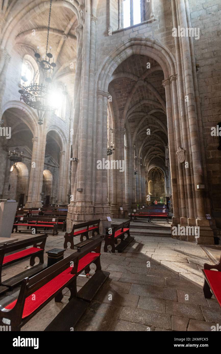 Guarda Cathedral, Guarda, Portugal Stock Photo - Alamy