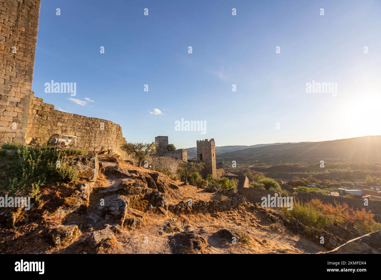 Castle of Marialva, Marialva, Mêda, Guarda, Portugal Stock Photo - Alamy