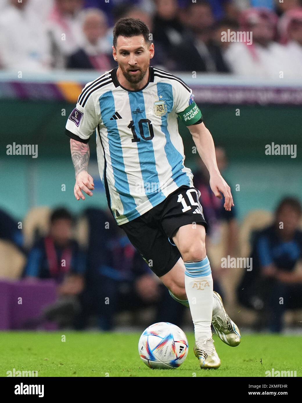 Lionel Messi of Argentina during the FIFA World Cup, Qatar. , . in ...